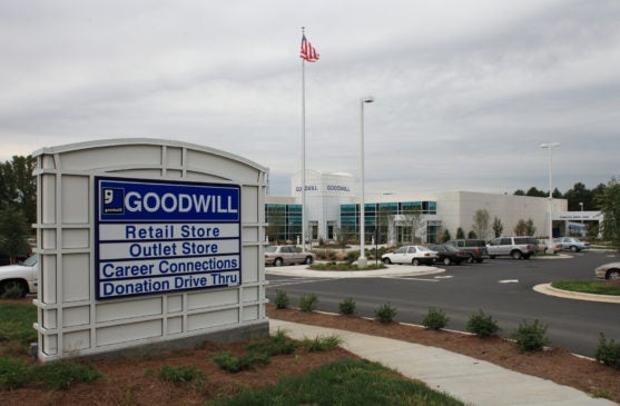 Goodwill Sign Day - Davie Construction